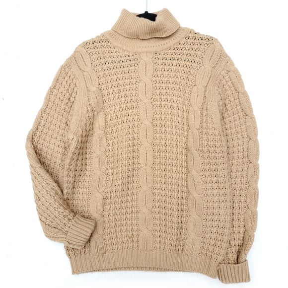 Vintage | Sweaters | Vintage Thane Chunky Cable Knit Sweater | Poshmark